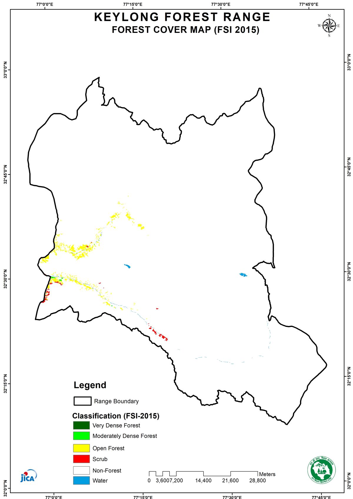 Density Maps : HP JICA Forestry Project || Shimla